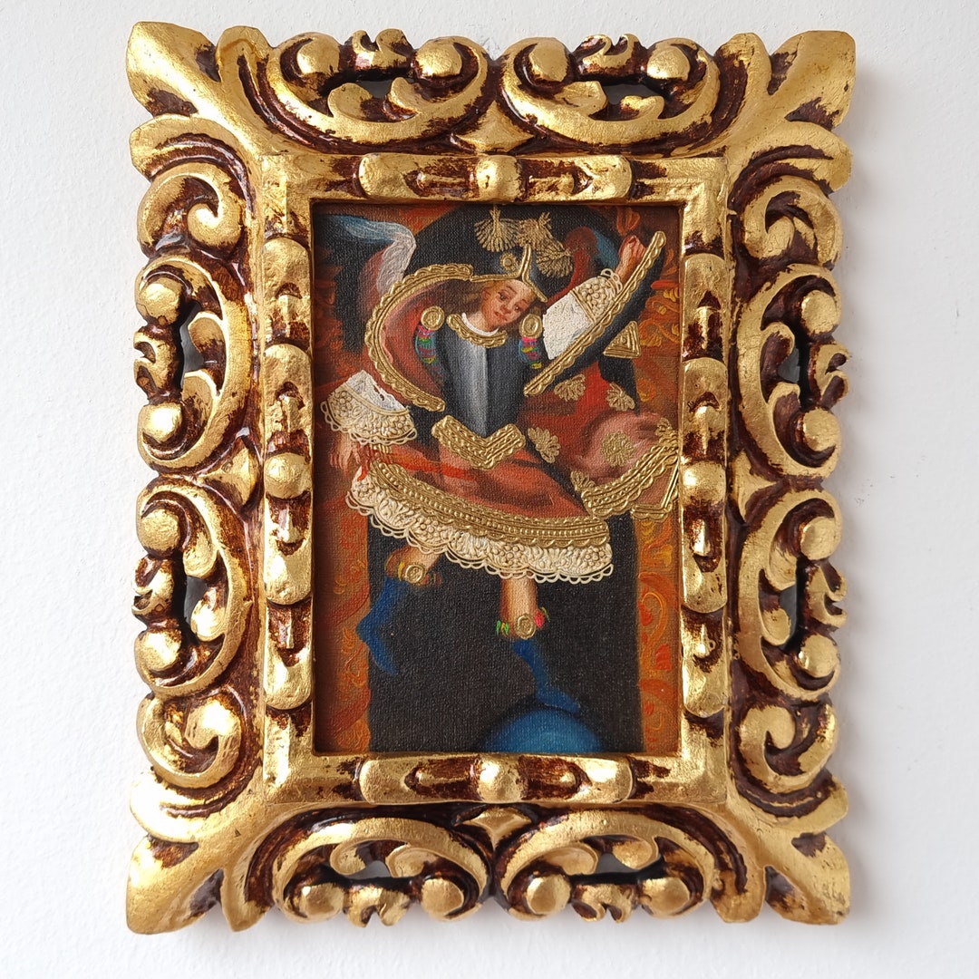 Cuzco Painting With Frame archangel Saint Michael Interior Decoration ...