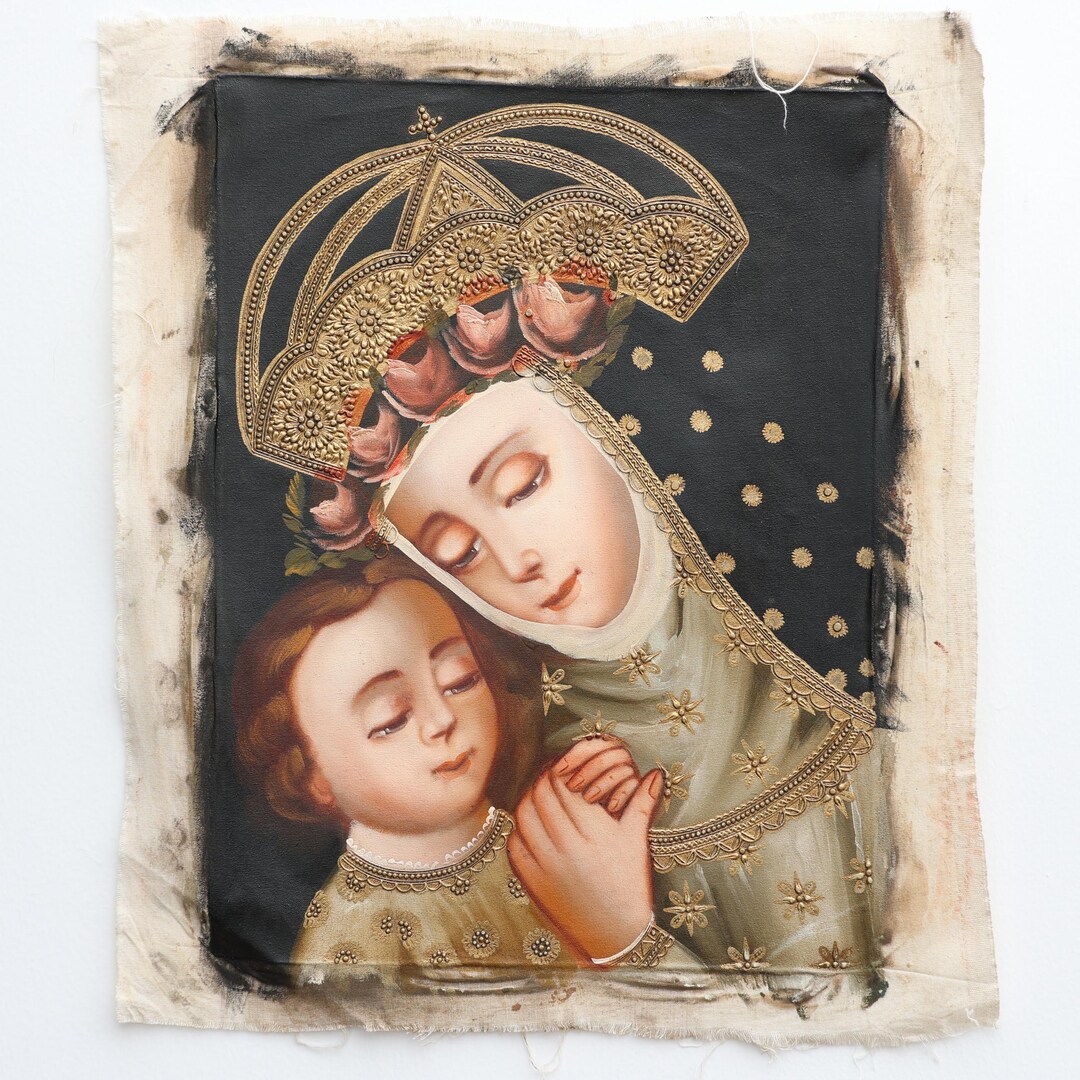 Cuzco Painting | Andean Colonial Art Handmade in Peru | Virgin, Saints ...