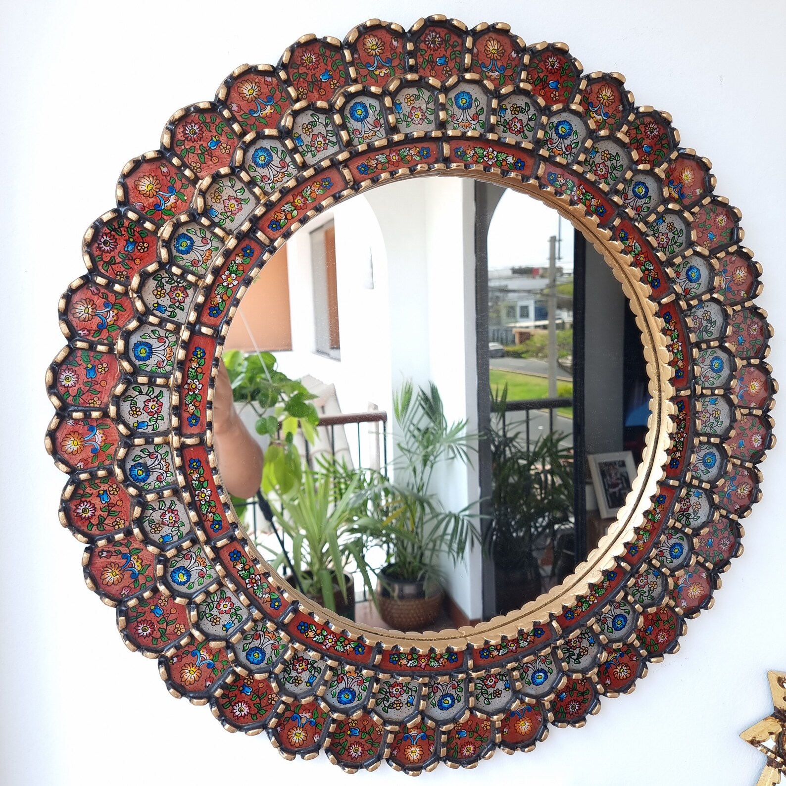 Peruvian Mirrors "peruvian Collection" - Interior Decoration - Wall ...