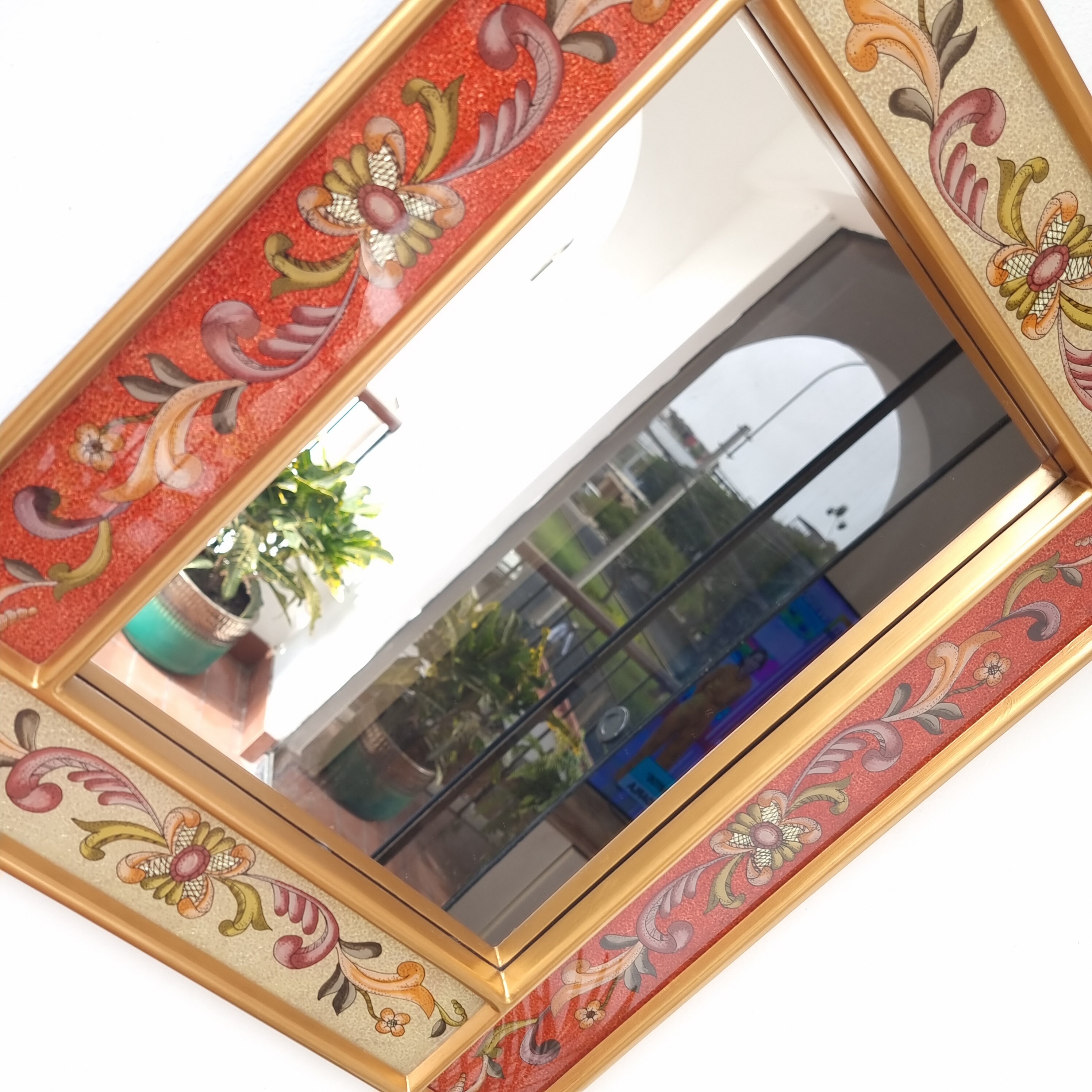 Peruvian Mirrors "colonial Peru"- Interior Decoration - Wall Mirror ...