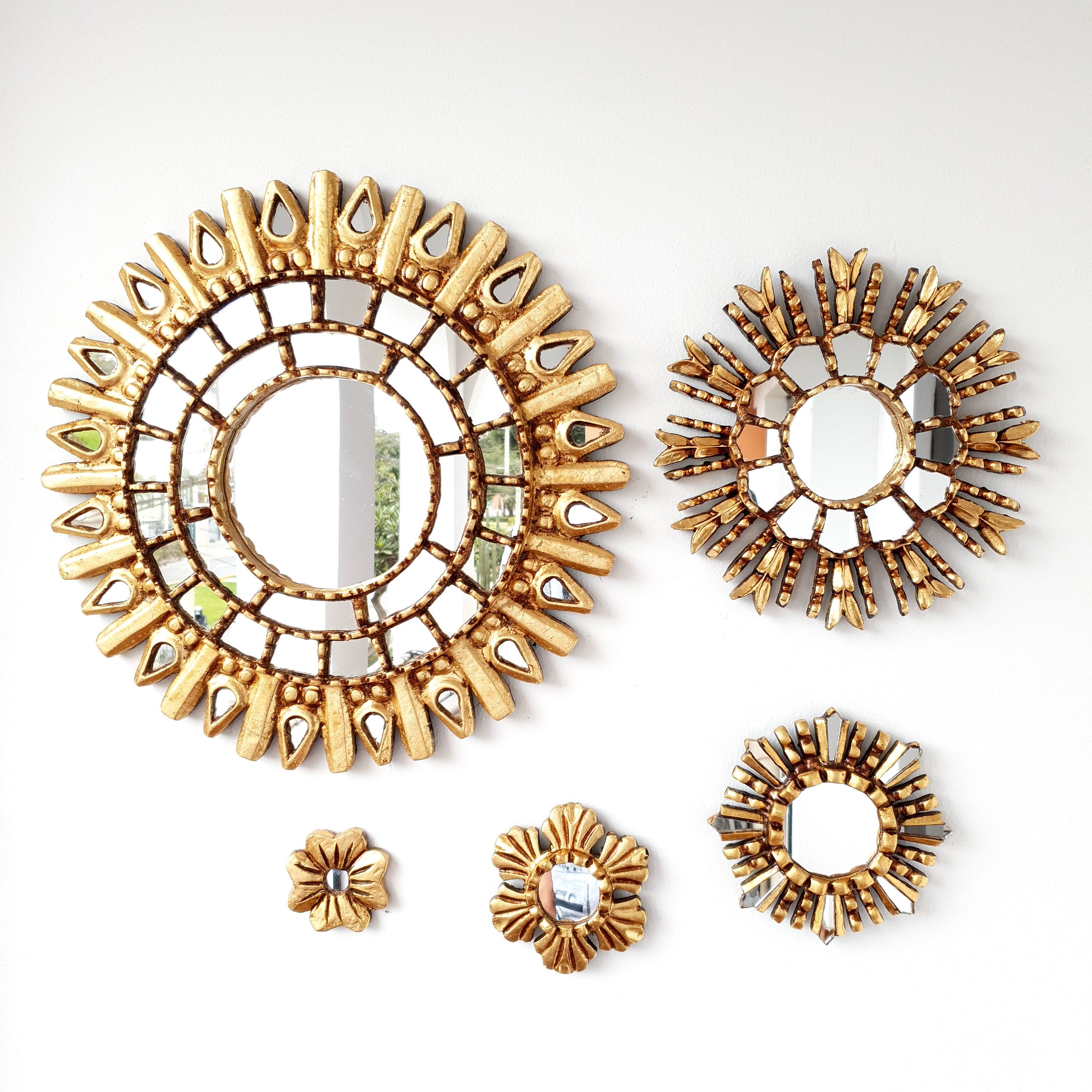 Peruvian Mirrors aztec Collection Interior - Etsy