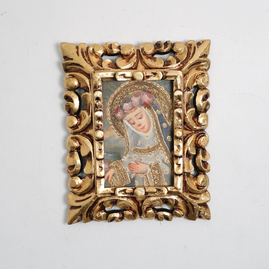 Cuzco Painting With Frame santa Rosa De Lima Interior Decoration Cusco ...