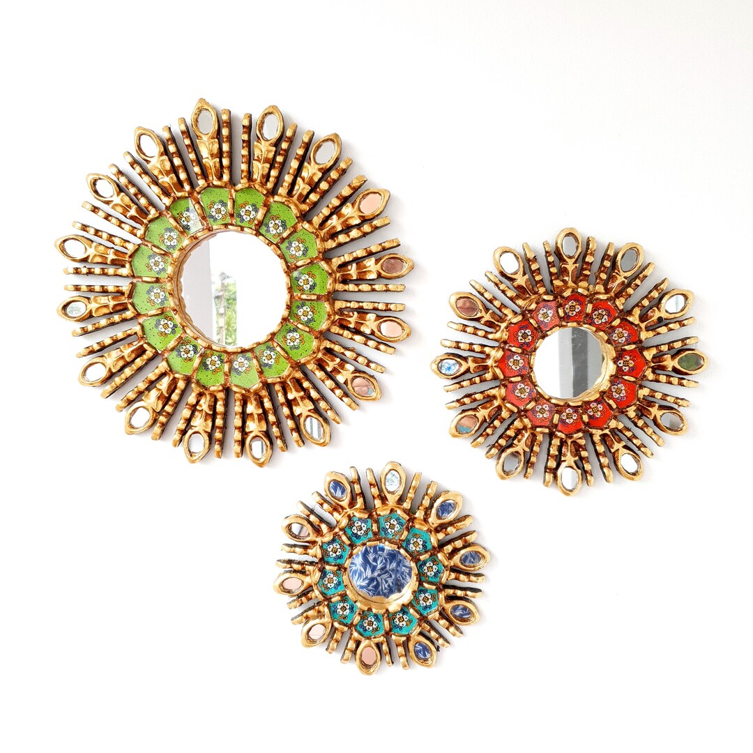 Peruvian Mirrors colección Mistica Interior - Etsy