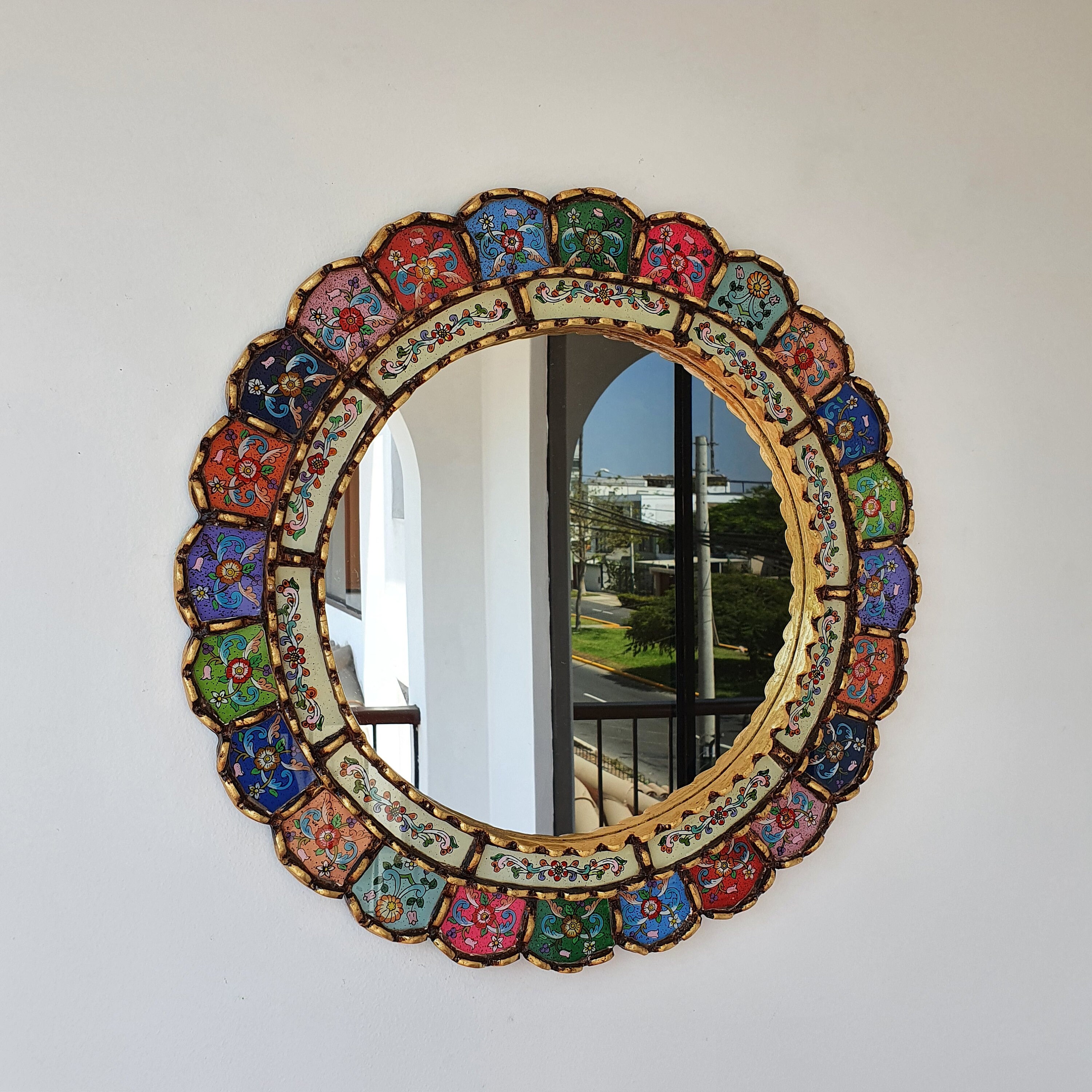 Peruvian Mirrors Cuscaja Multicol 2 Interior | Etsy