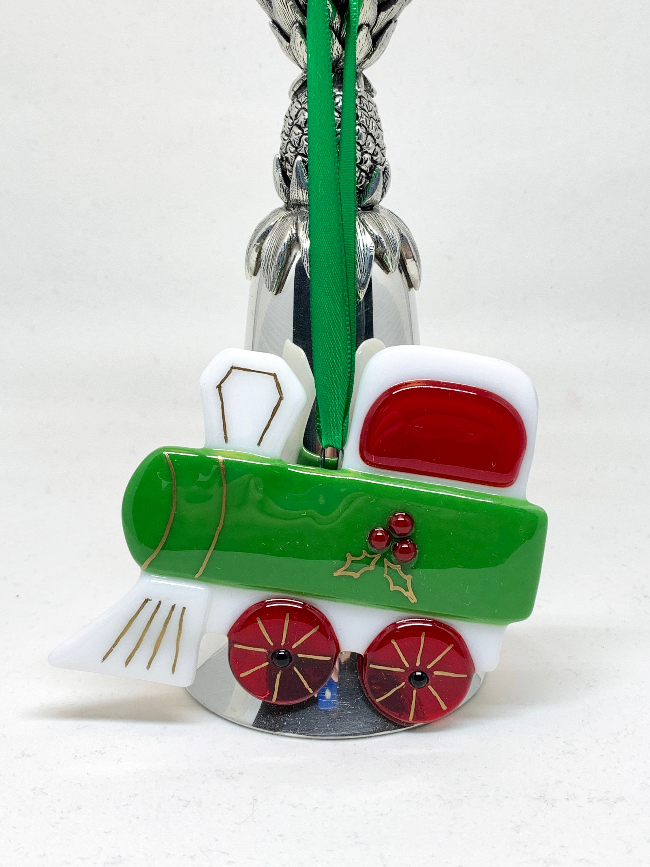 Christmas Ornament – Red, White and Green Christmas Train - Etsy Canada