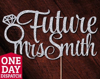 Future Mrs Cake Toppers | Etsy