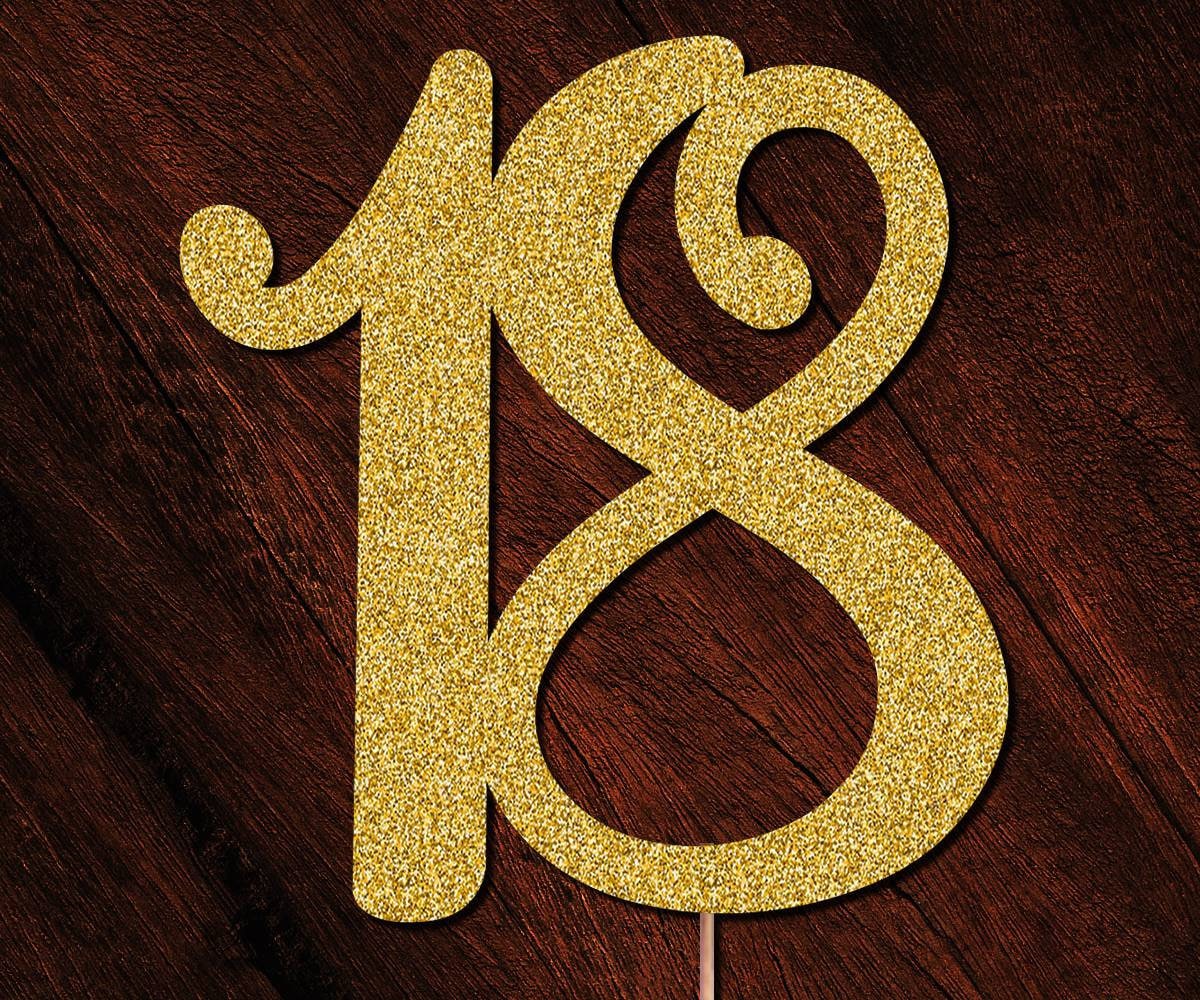 Personalised Custom Cake Toppers 18th Birthday Wedding | Etsy