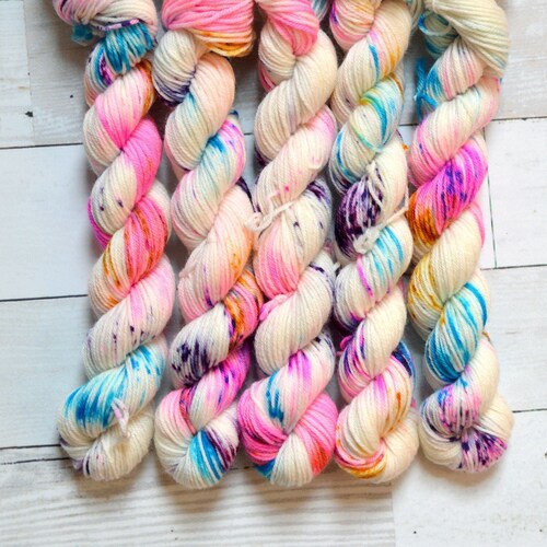 Yarn YARNART MELODY Yarn Blend Wool Multicolor Yarn Rainbow - Etsy