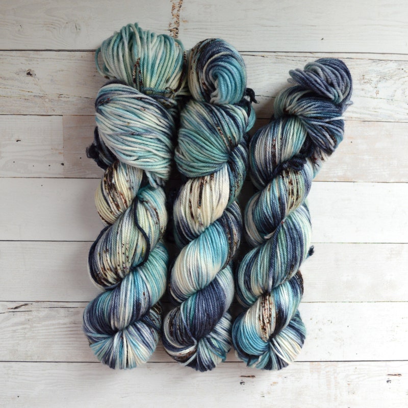 Hand Dyed Dk Yarn - Etsy