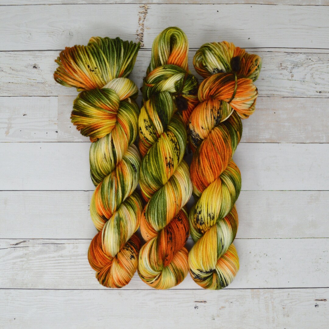 Hand Dyed Yarn | Dk Weight Yarn | Dk Yarn | 100% Superwash Merino ...