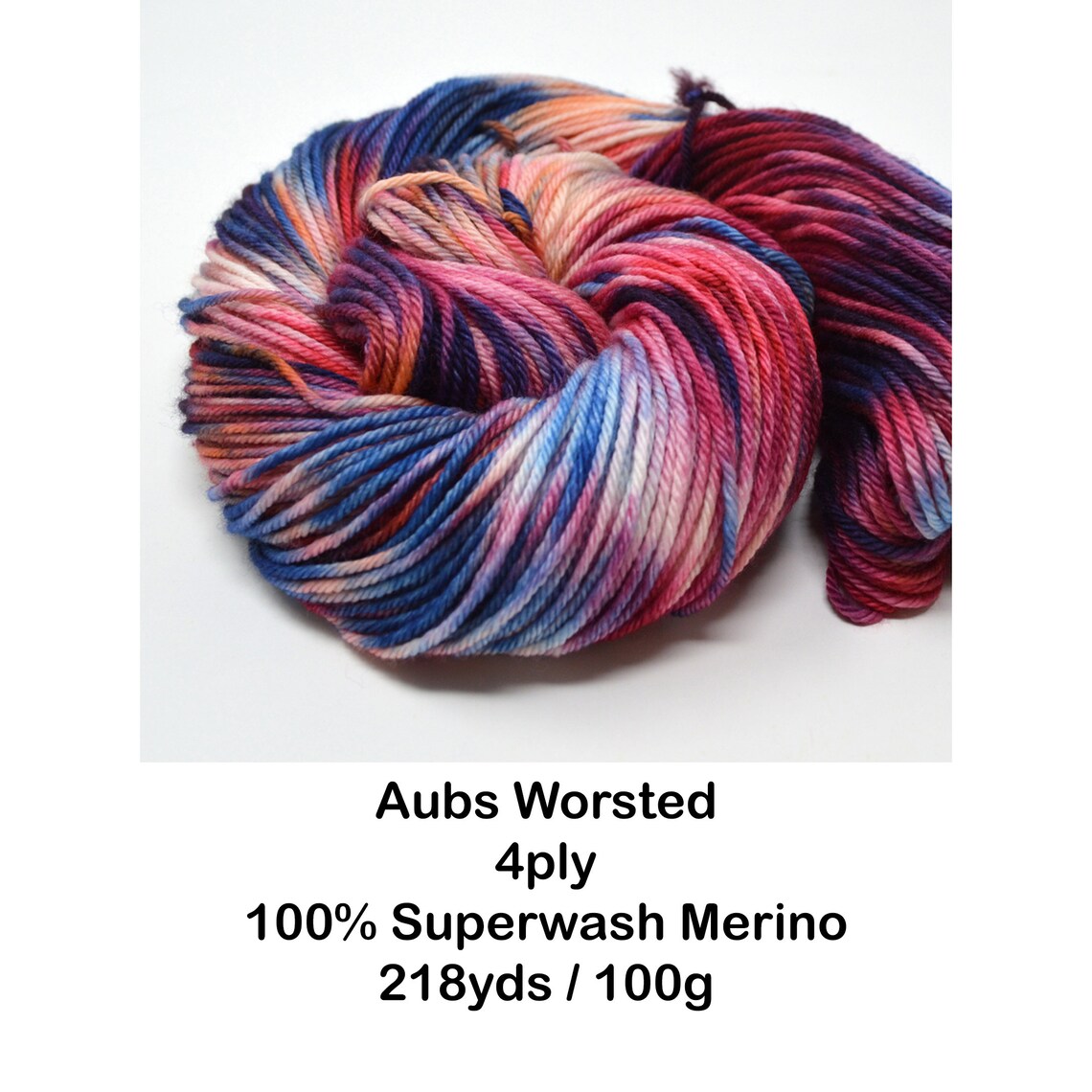 Hand Dyed Yarn Dyed Yarn Worsted Weight Yarn Speckled - Etsy