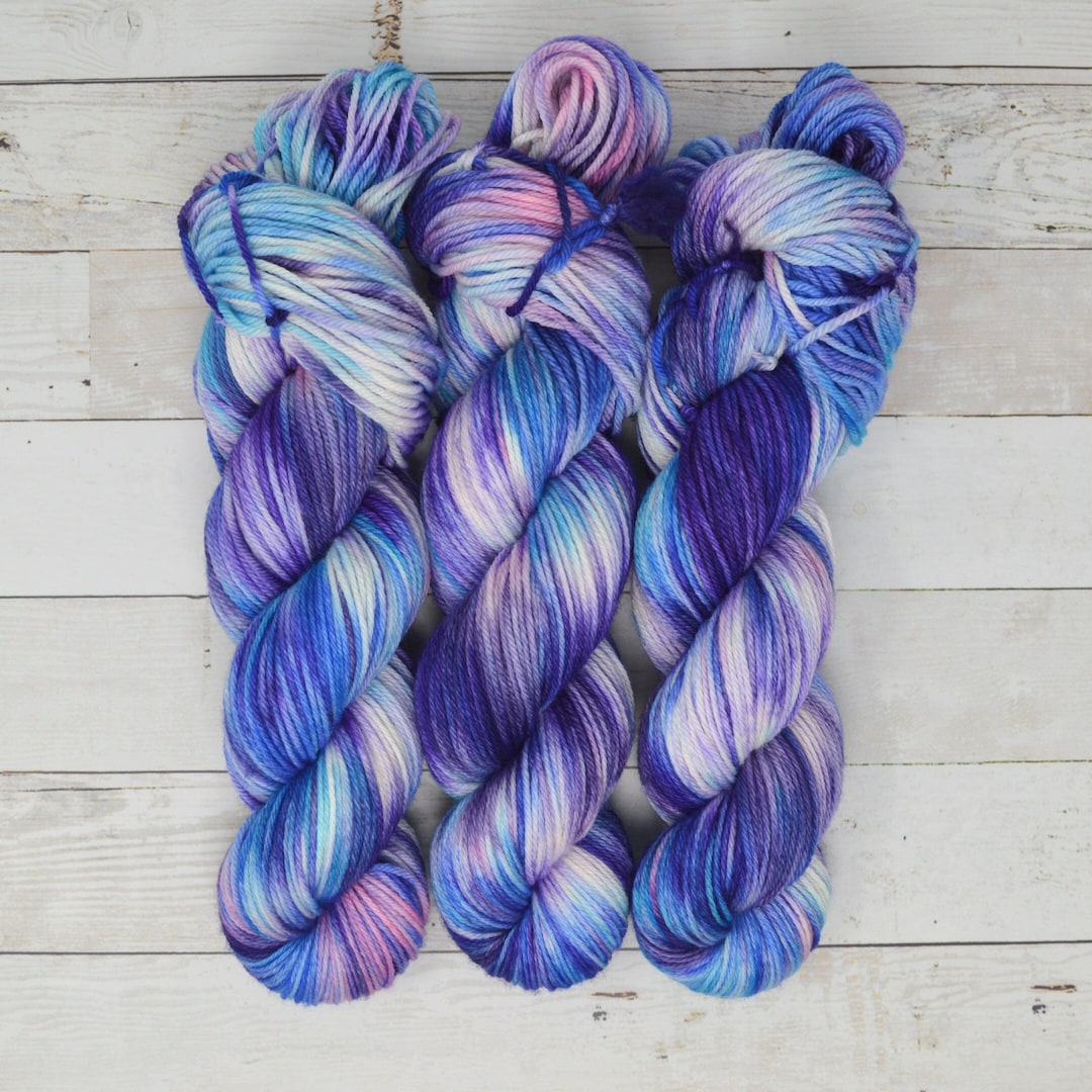 Hand Dyed Yarn | Worsted Weight Yarn | Worsted Yarn | Sweater Yarn ...