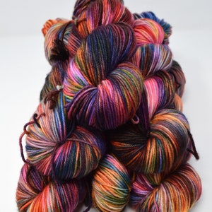 Hand Dyed Yarn | Dk Weight Yarn | Dk Yarn | 100% Superwash Merino ...
