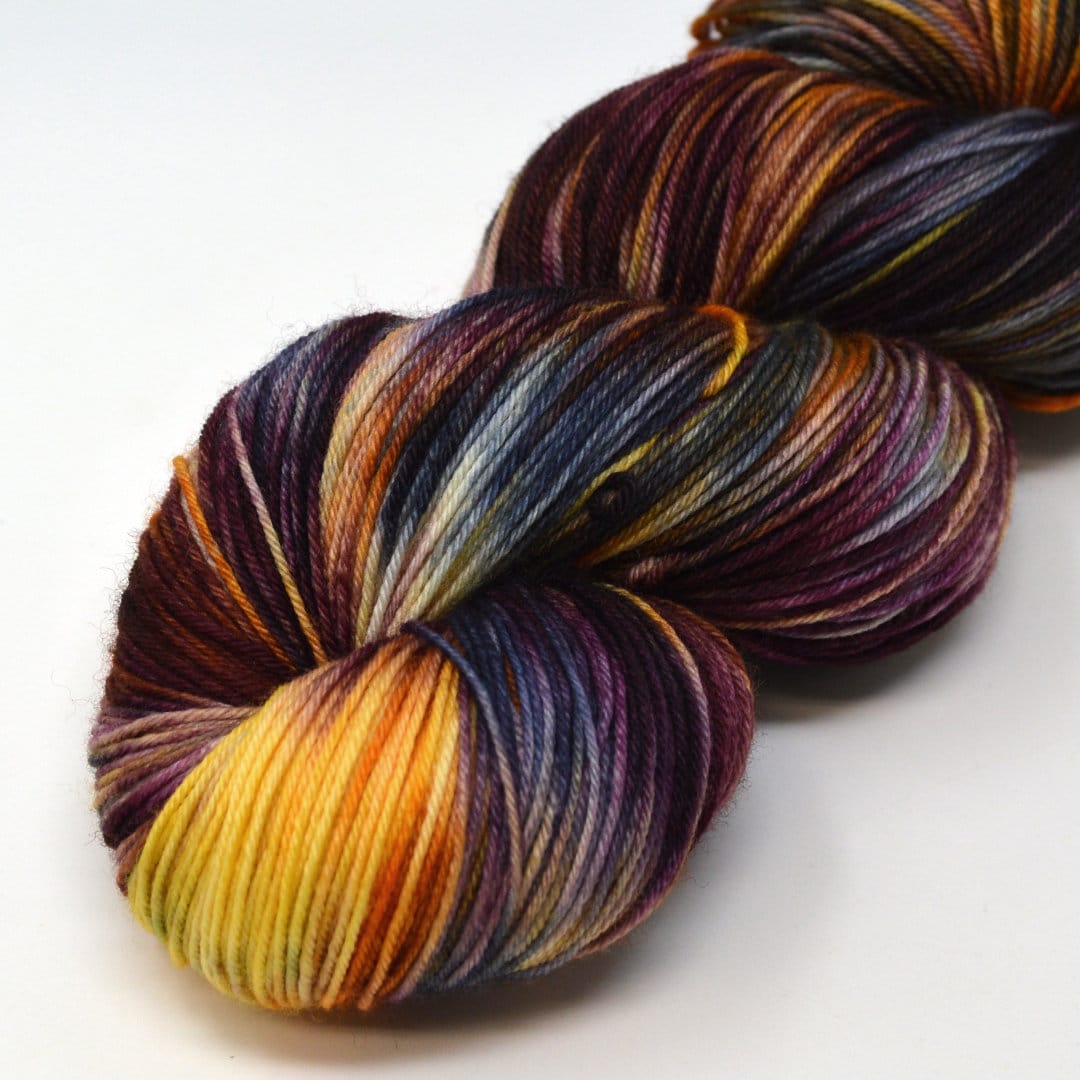 Hand Dyed Yarn | Fingering Weight Yarn | Yarn | Superwash | Speckled ...