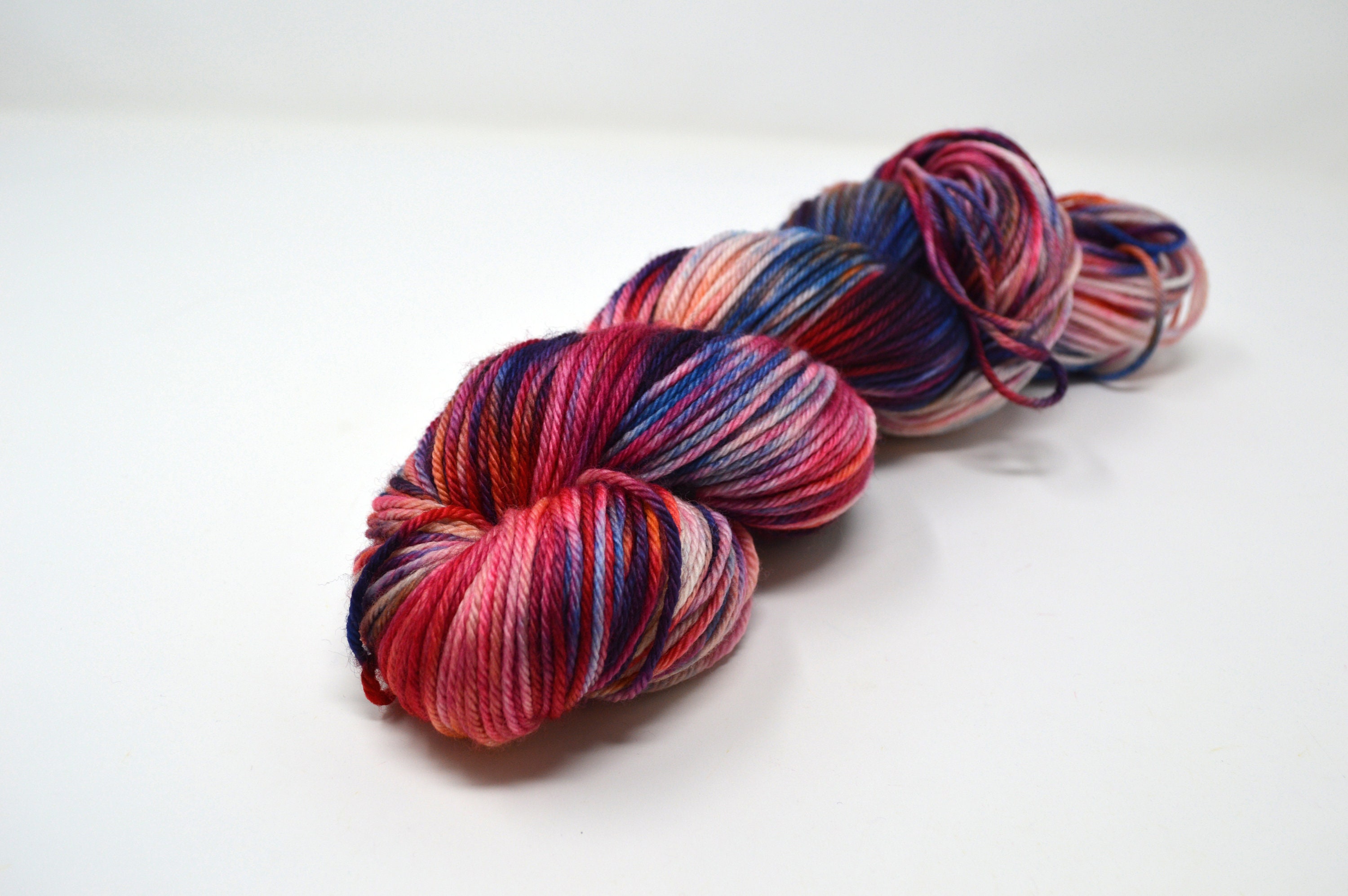 Hand Dyed Yarn | Dyed Yarn | Worsted Weight Yarn | Speckled Yarn ...