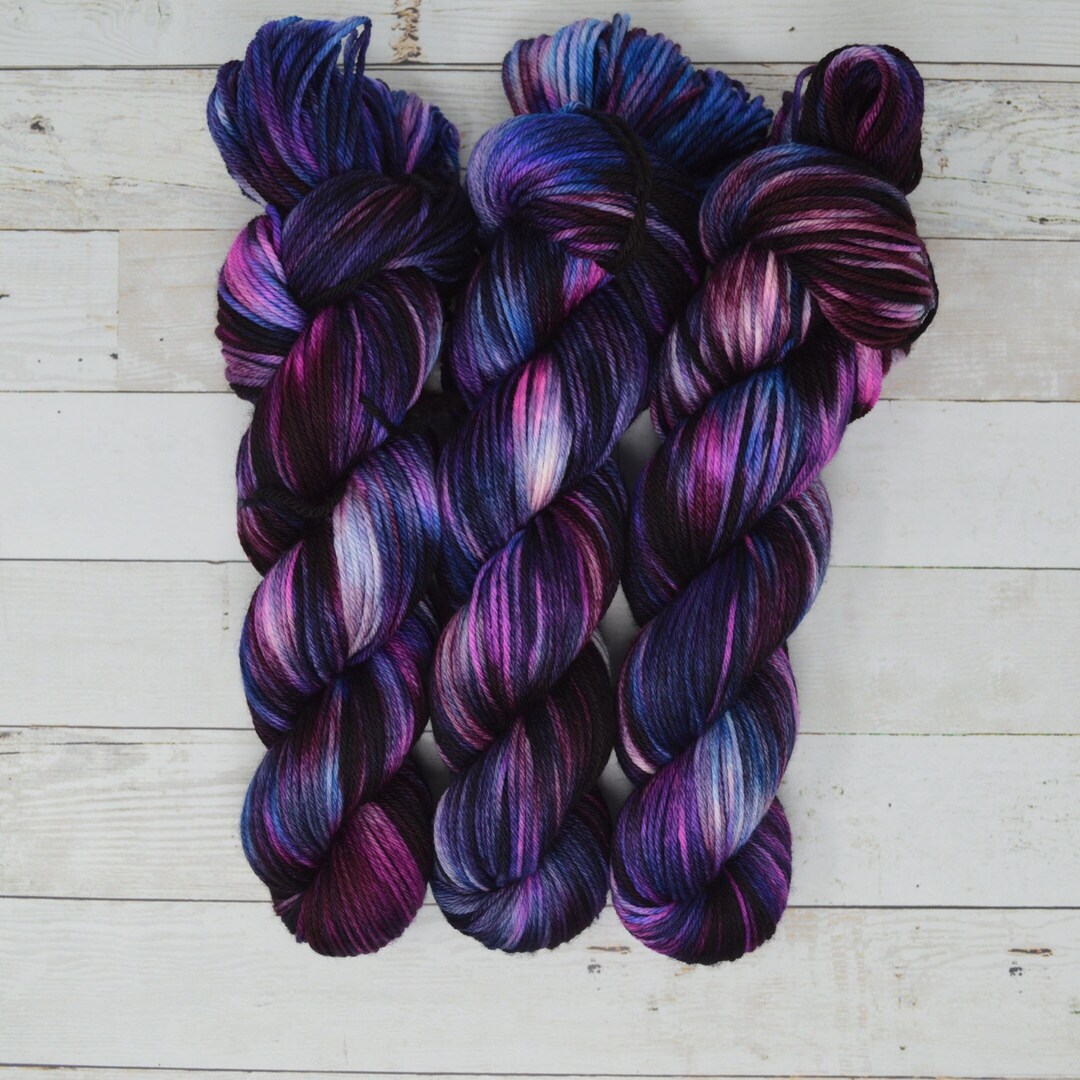 Hand Dyed Yarn | Worsted Weight Yarn | Worsted Yarn | Sweater Yarn ...