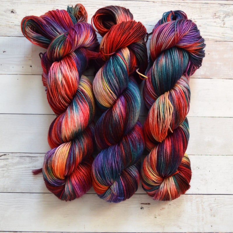 Hand Dyed Yarn - Etsy