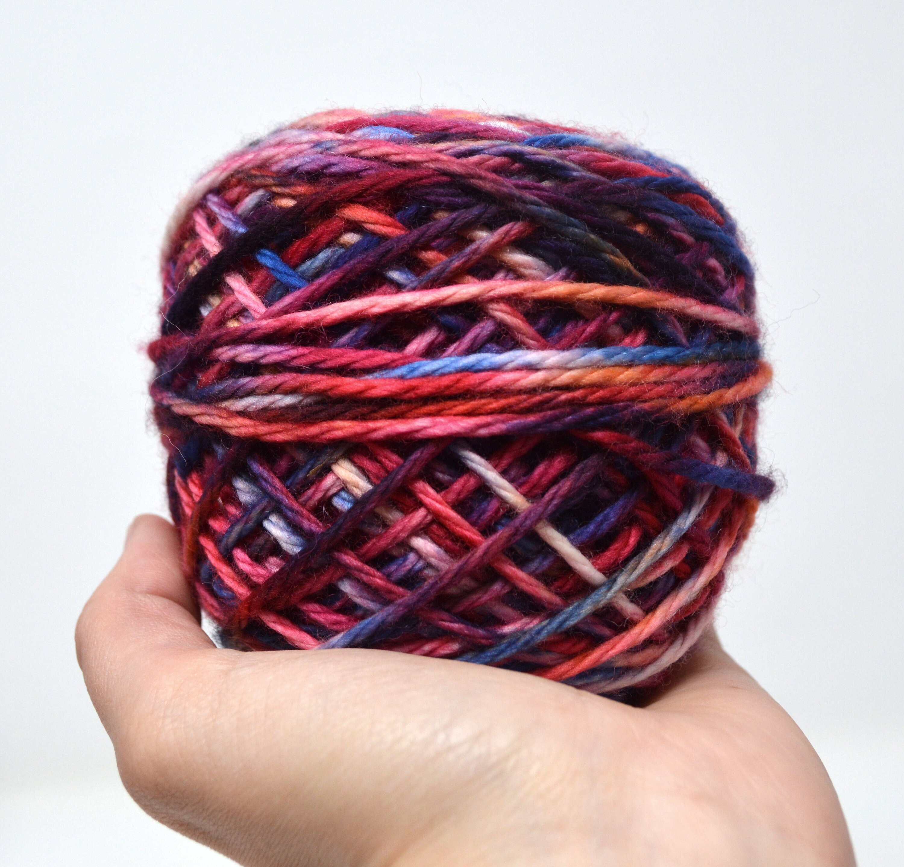 Hand Dyed Yarn Bulky Weight Yarn Speckled Yarn Bulky - Etsy