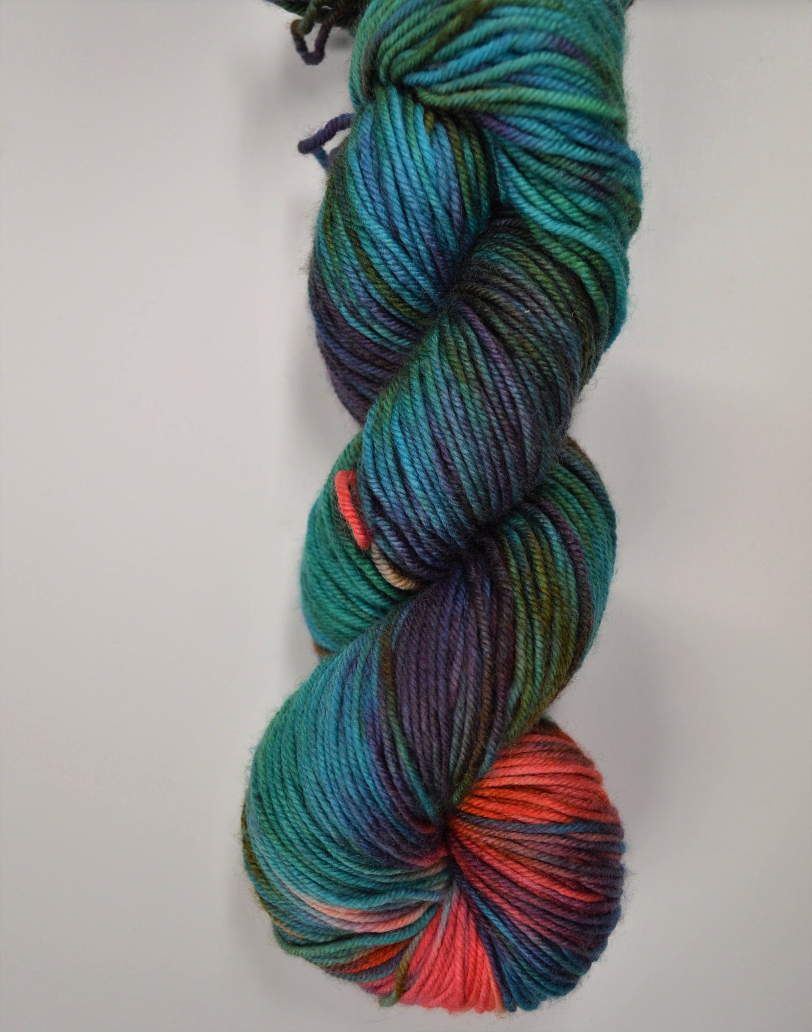 Hand dyed yarn dk weight yarn dk yarn 100% Superwash | Etsy
