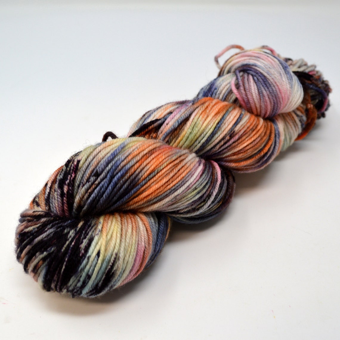 Hand dyed yarn dk weight yarn dk yarn 100% Superwash | Etsy