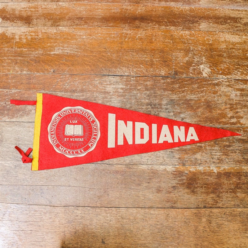 Indiana University Vintage - Etsy
