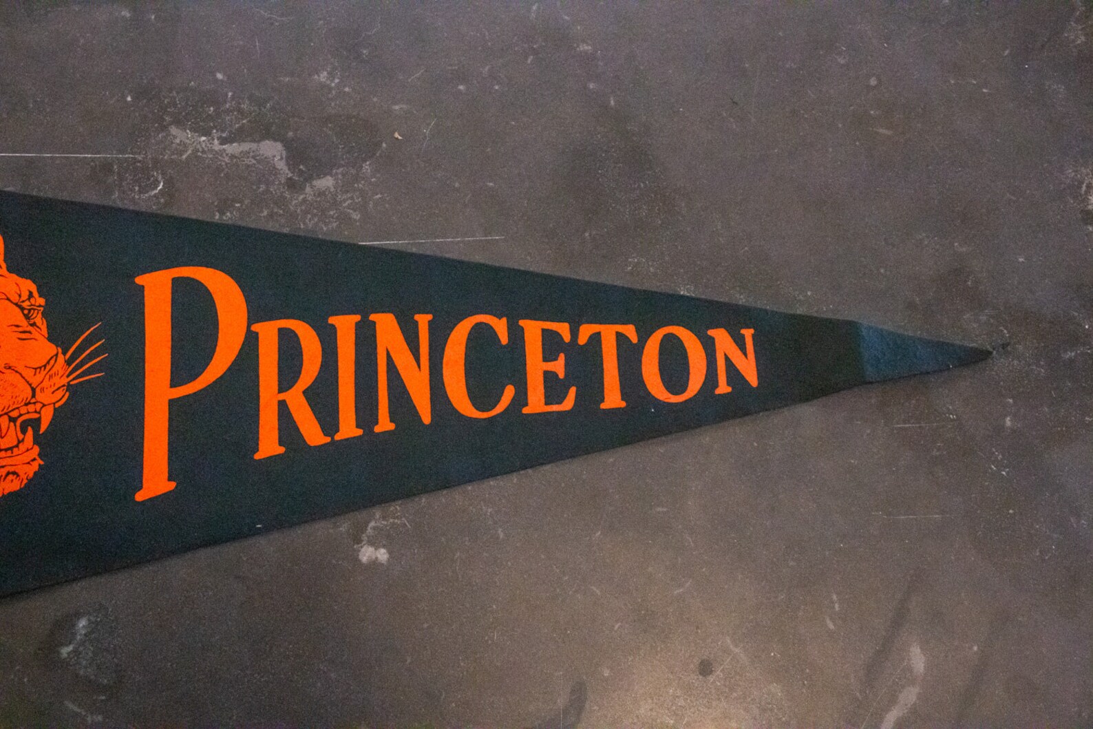 Princeton University Tiger Felt Pennant Vintage Collegiate - Etsy