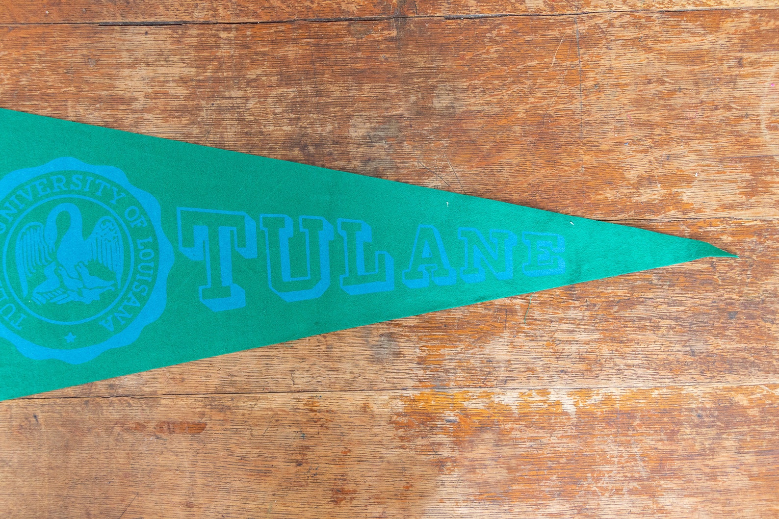 Tulane University Felt Pennant Vintage College Wall Decor - Etsy New ...
