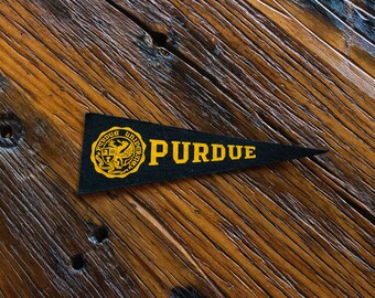 Purdue Pennant - Etsy
