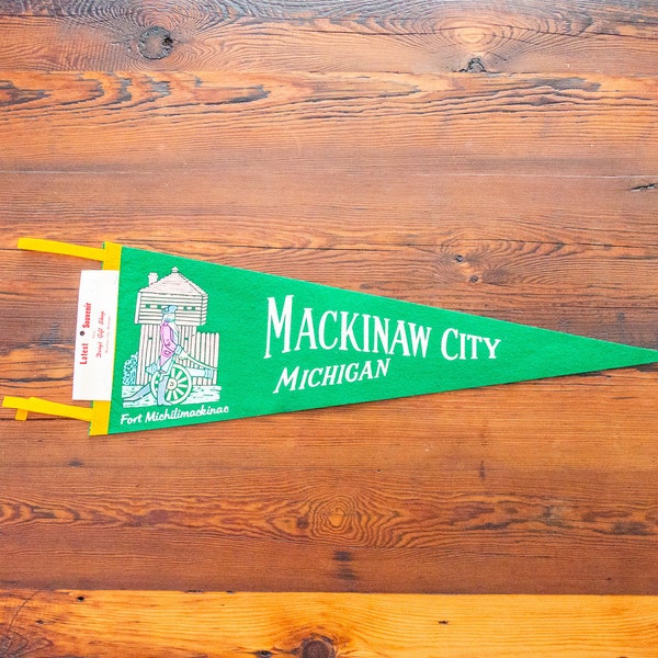 Michigan Felt Pennants - Etsy