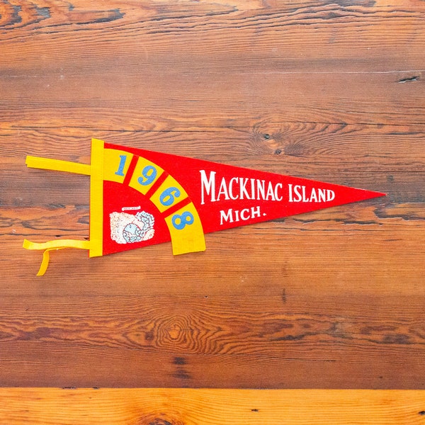 Michigan Felt Pennants - Etsy