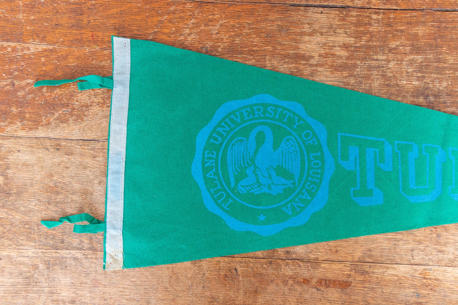 Tulane University Felt Pennant Vintage College Wall Decor - Etsy New ...