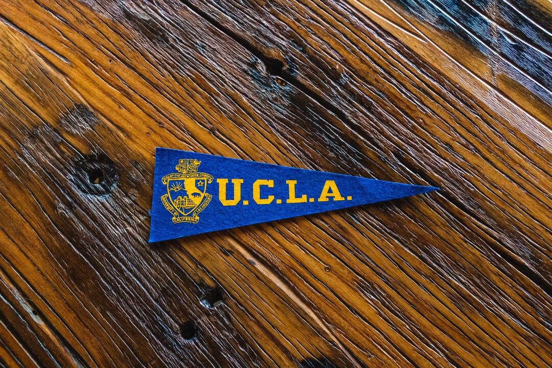 UCLA Mini Felt Pennant Vintage College Decor - Etsy