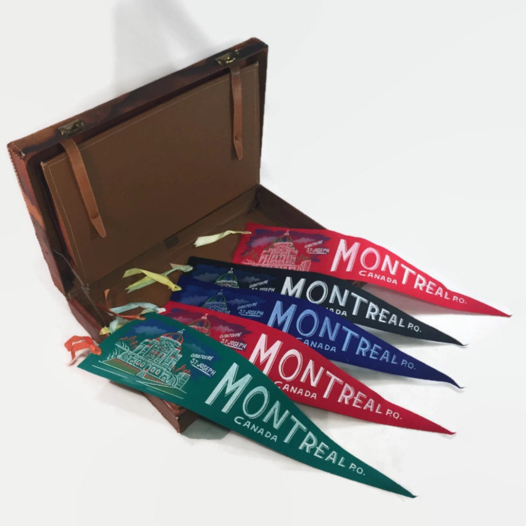 Montreal St. Joseph's Oratory Vintage Felt Pennant - Etsy