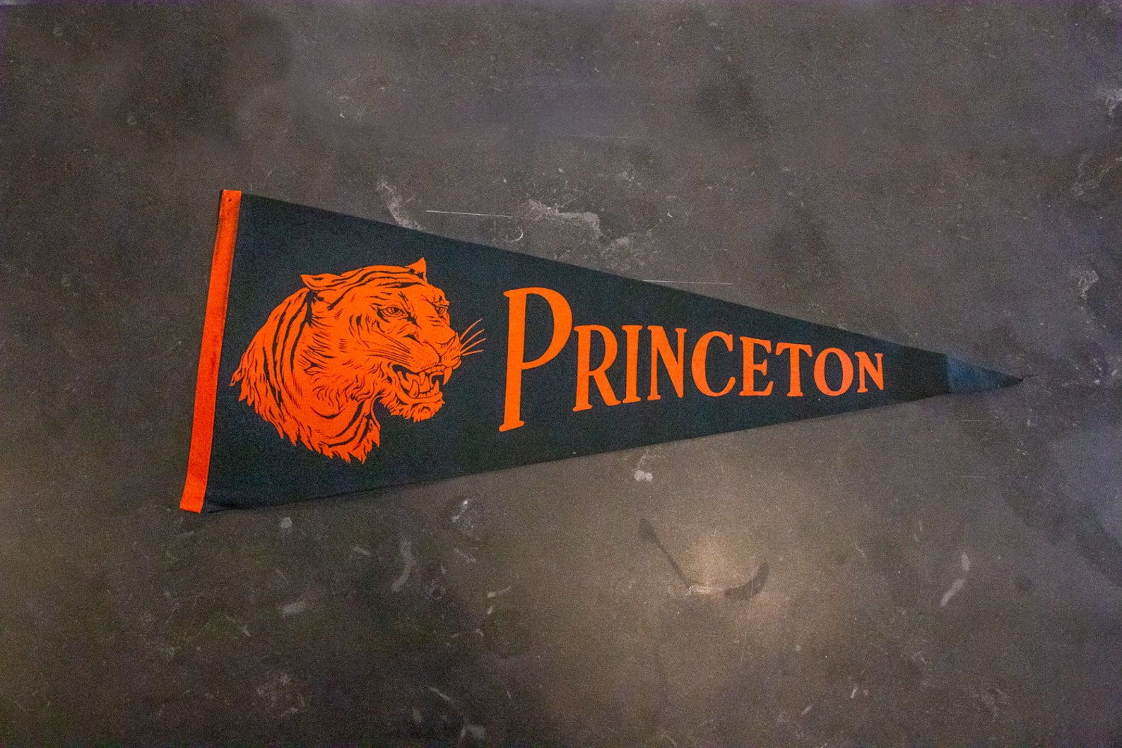 Princeton University Tiger Felt Pennant Vintage Collegiate - Etsy