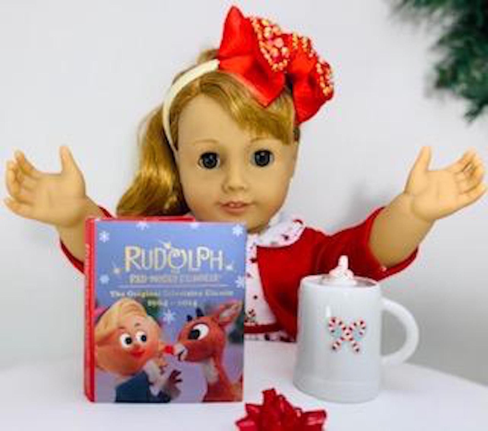 Rudolph Christmas Book for American Girl Doll 18 inch Accessories Fits ...