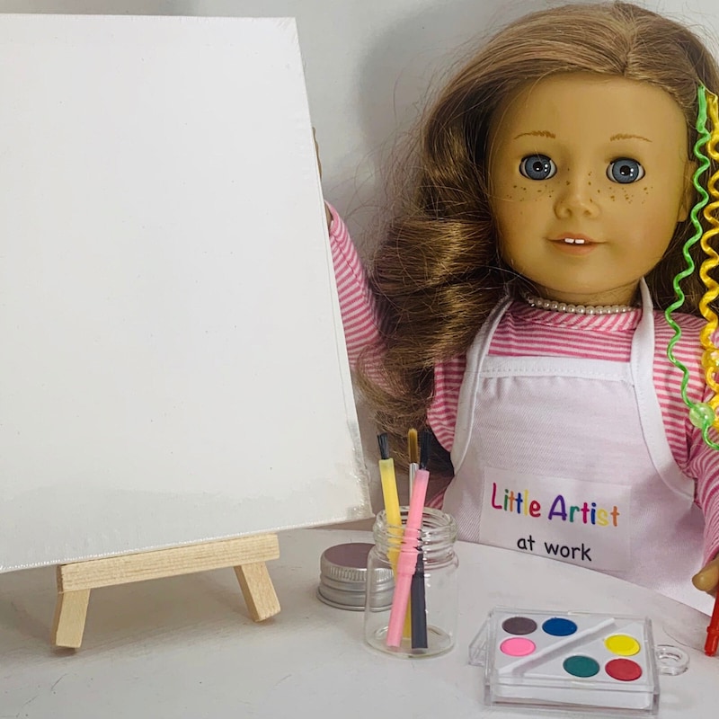 Artist Apron for Doll - Etsy