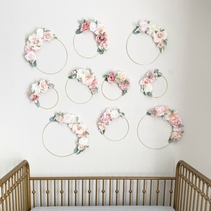 Floral Toddler Girl Room Decor Toddler Girl Gift Toddler Room Decor ...