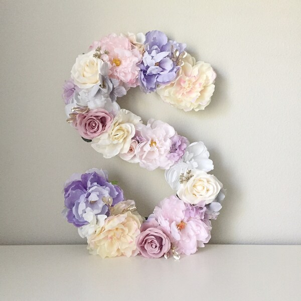 Floral Monogram - Etsy