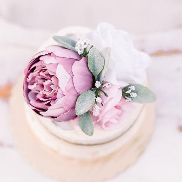 Floral Cake Topper - Etsy