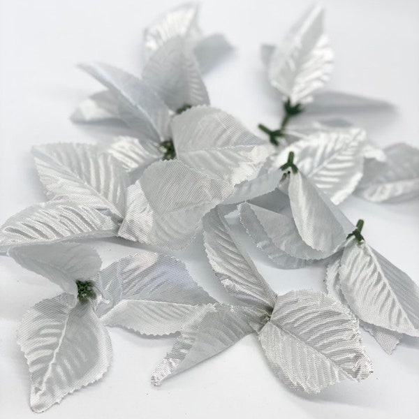 Metallic Leaves - Etsy