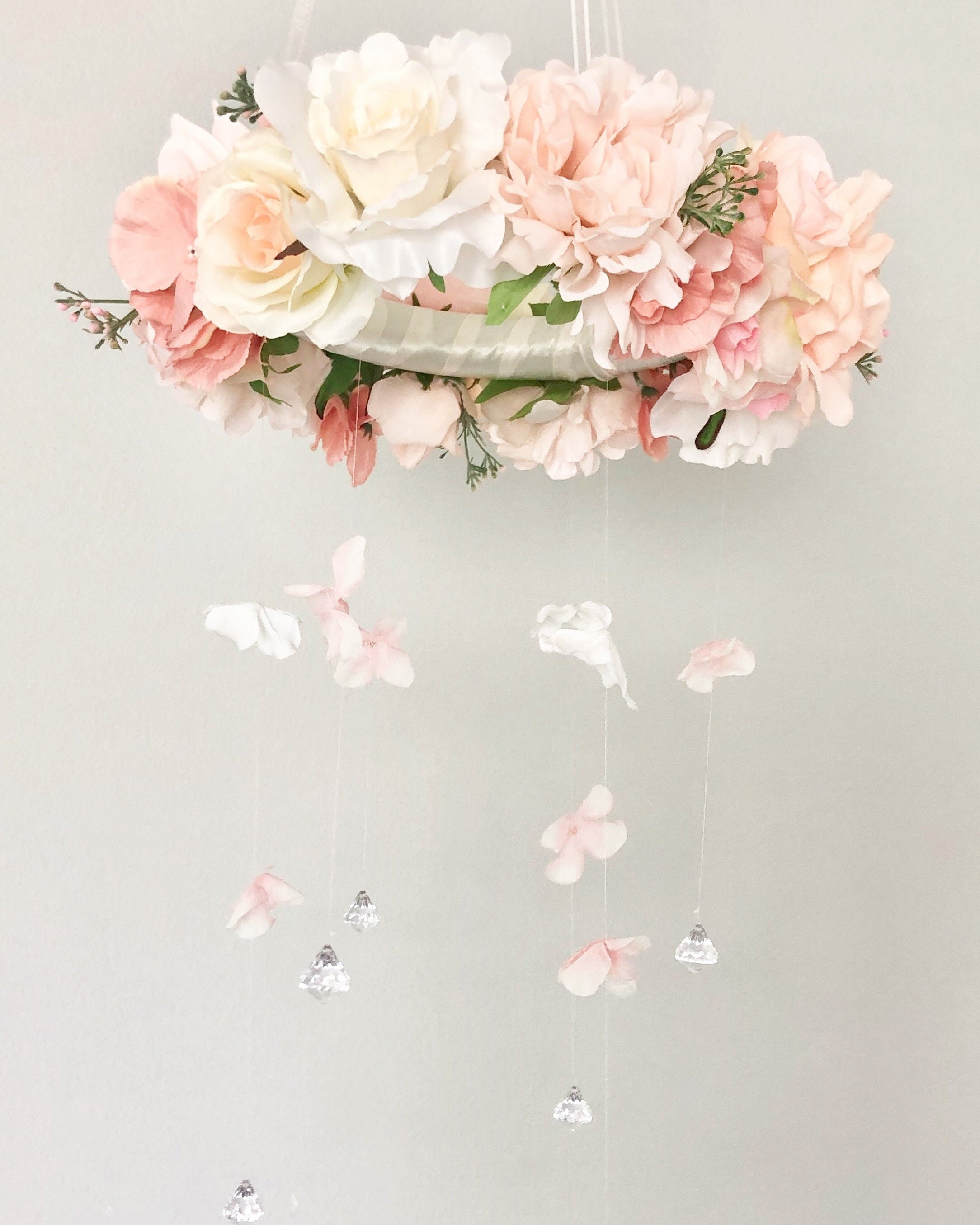 Flower Mobile Nursery Floral Mobile Nursery Mobile Mobile | Etsy