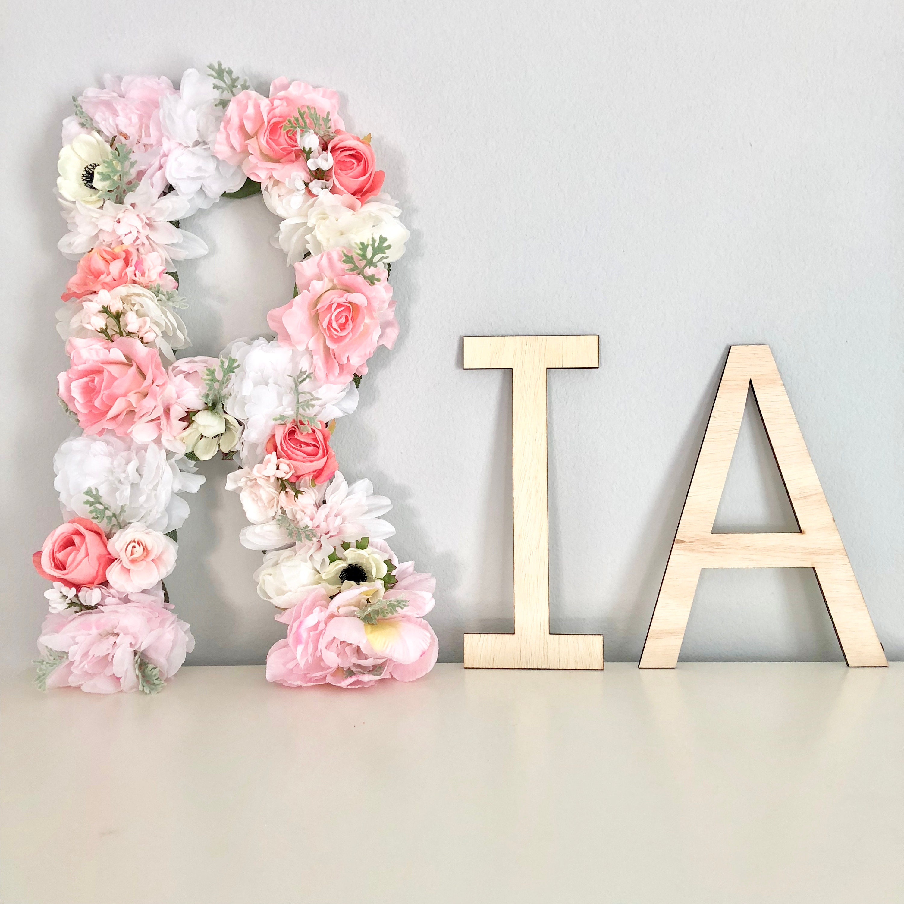 Large Wood Letter Sign Wooden Name Sign Door Sign Wall | Etsy