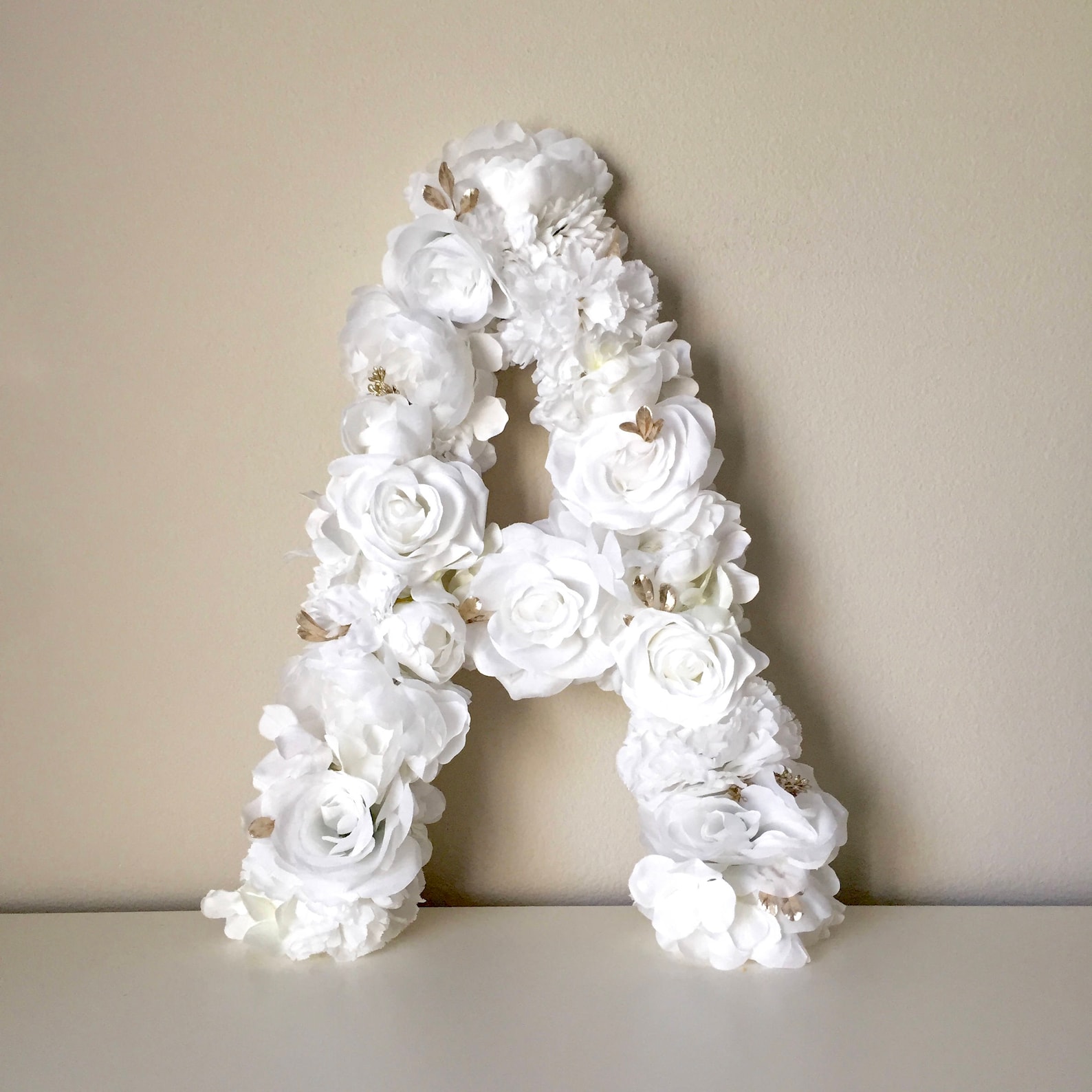 Floral Letter Custom Flower Letter Baby Letter Nursery | Etsy