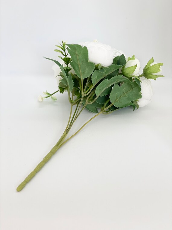 White Cabbage Rose Bouquet