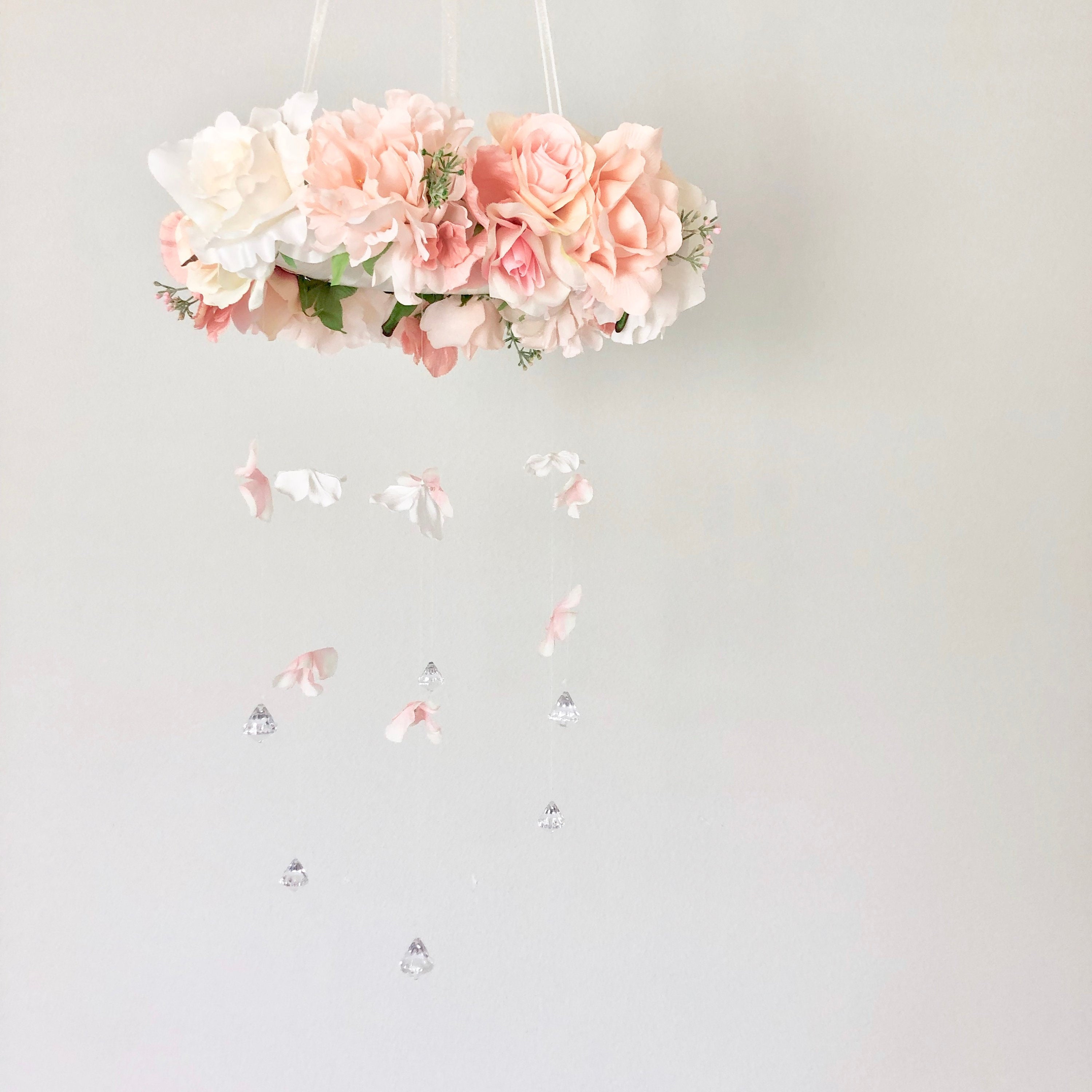 Flower Mobile Nursery Floral Mobile Nursery Mobile Mobile | Etsy