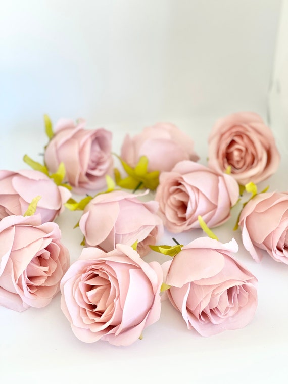 Matte Rose Gold Rose 3 Vintage Pink Rose Vintage Blush - Etsy