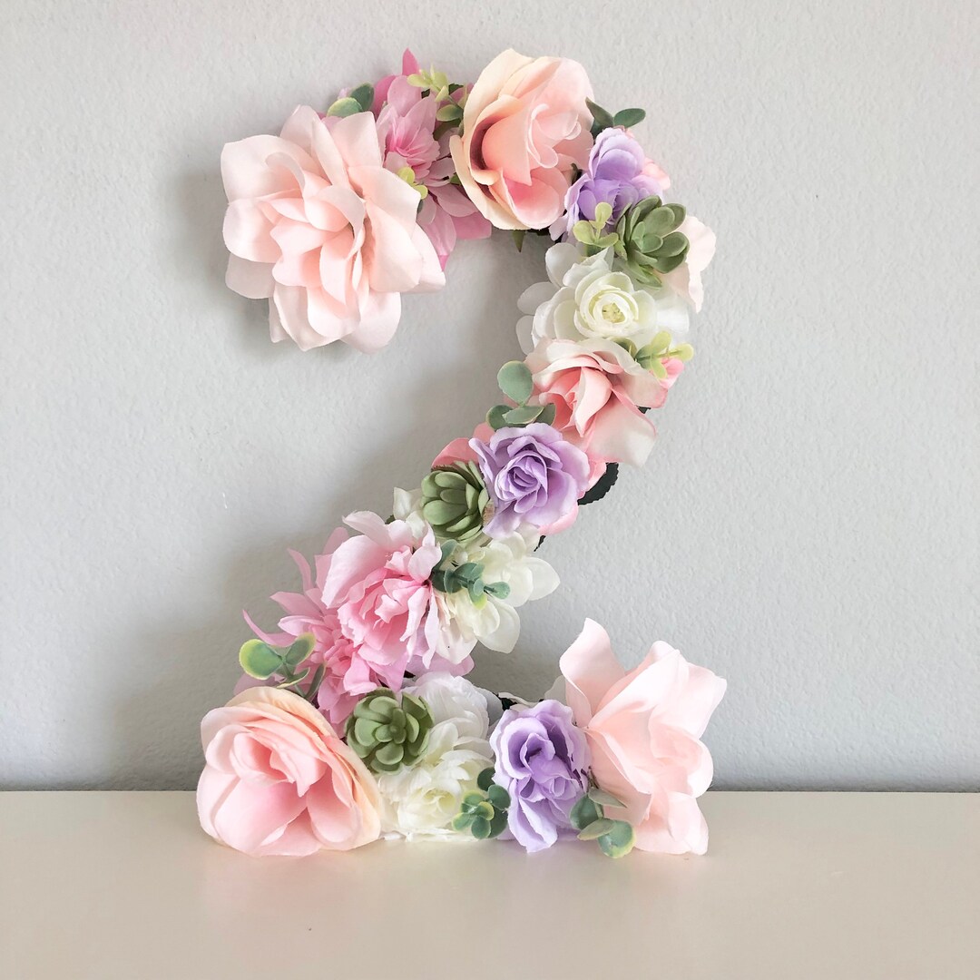 2nd Birthday Decor Second Birthday 2nd Birthday Party Floral - Etsy