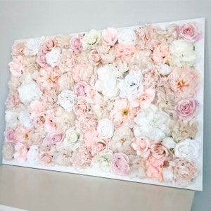 Greenery Wall Boho Flower Wall Hanging Boho Nursery Decor Boho Party ...