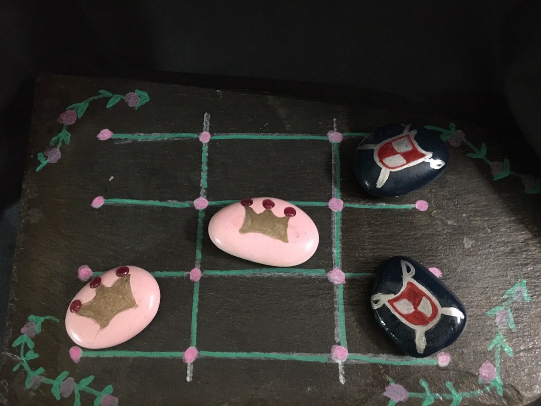 Tic Tac Toe Game for Princes & Princesses - Etsy