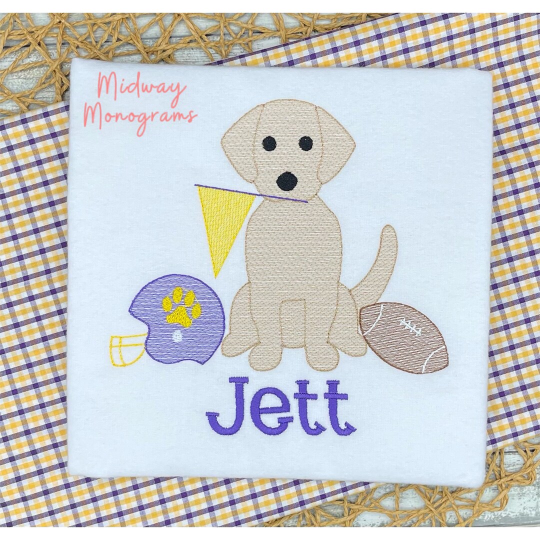 Kids Football Shirt - Team Spirit Football Pup - Tiger Football Shirt ...